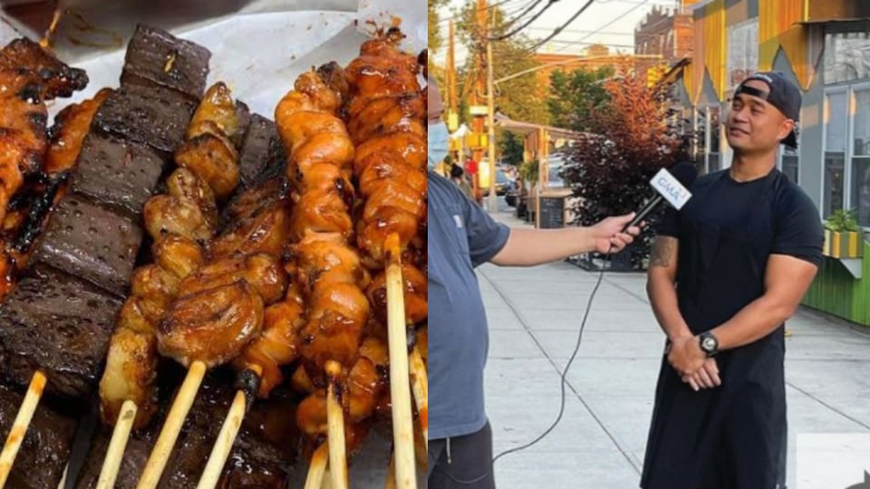Pinoy isaw vendor in New York, earns P800,000 in a month ~ e-Story PH