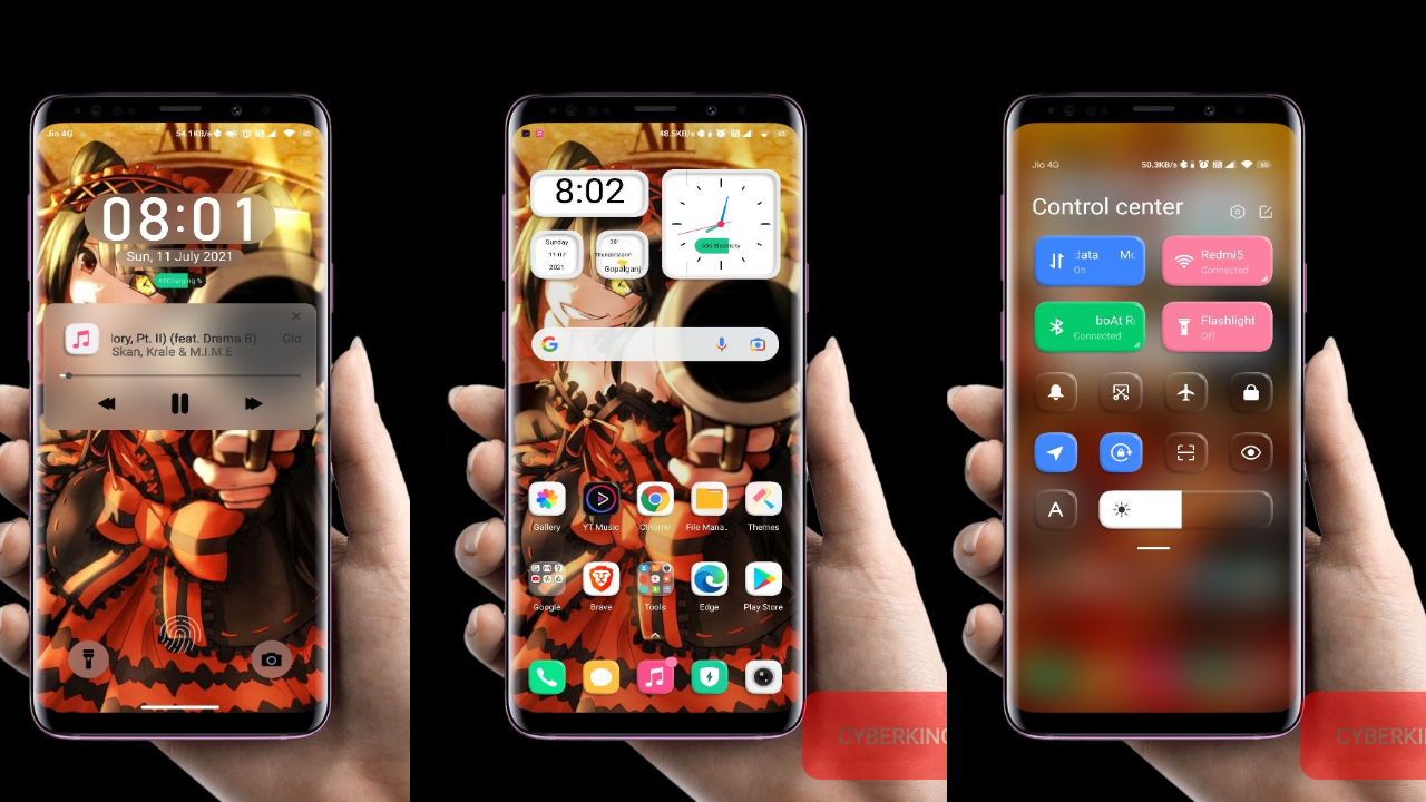 P - Anime V12.5 | Best Anime Theme for MIUI 12 With Awesome Look ...