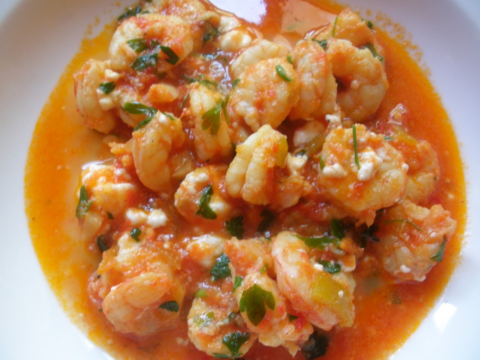 Come to cook: Γαριδες σαγανακι