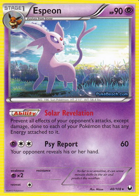 Espeon -- Dark Explorers Pokemon Card Review | PrimetimePokemon's Blog