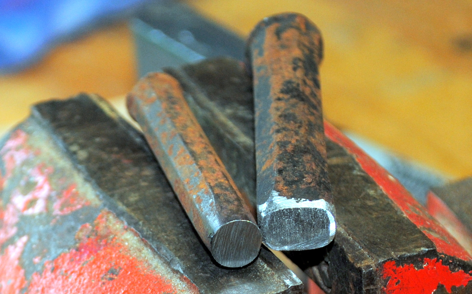 Shop Made Texture Punches for Carving