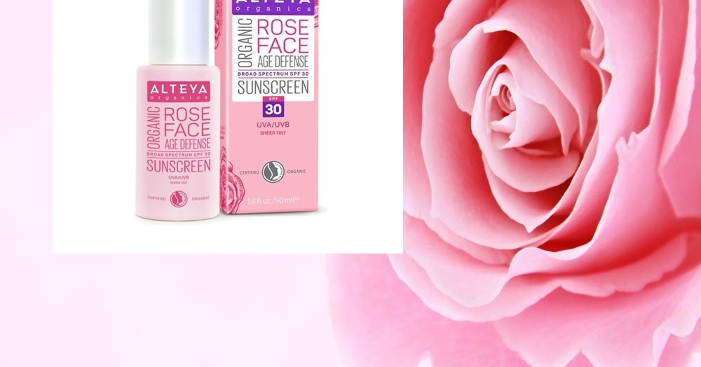The Alteya Certified Organic Sunscreen Rose Face Cream SPF30.