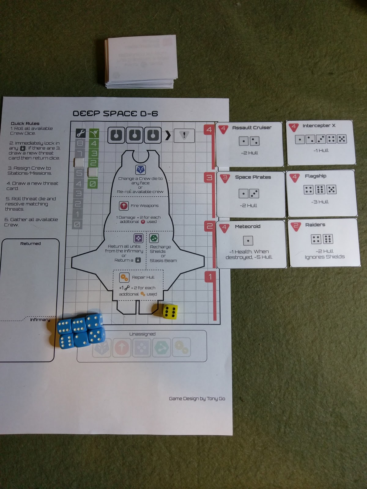 The Stronghold Rebuilt: Deep Space D-6