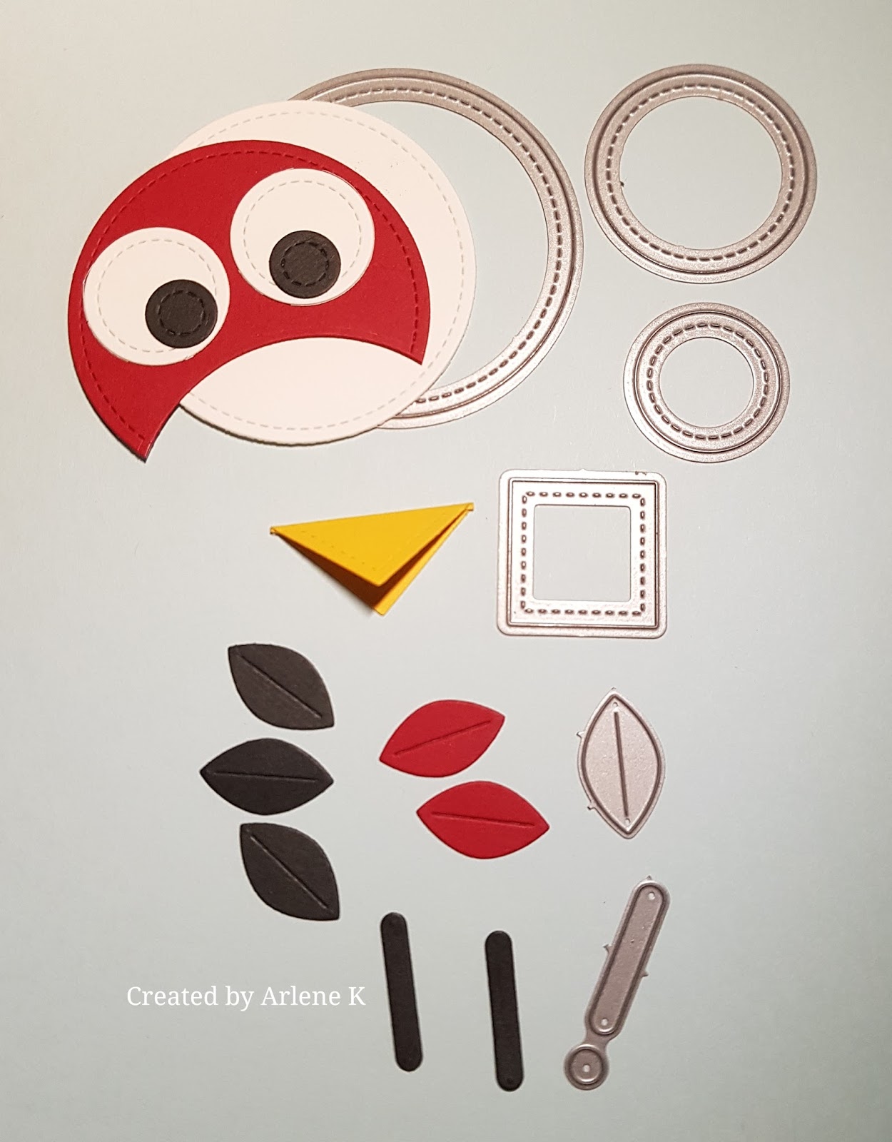 Knipoog Creations: "Angry Birds" Card