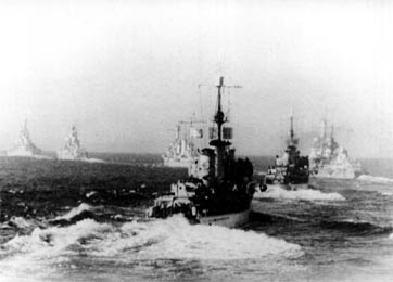 Guerra abierta: Destructor alemán Z26