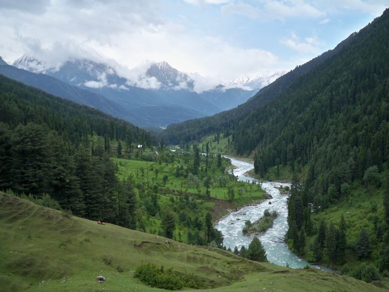 Pahalgam - a picturesque tourist destination