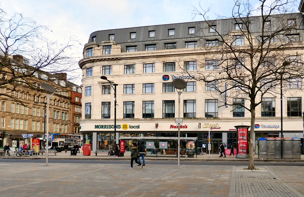 Ackworth born, gone West: The historic Manchester Woolworth's site.