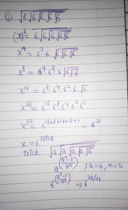 Surds and Indices : Rules explained with Examples
