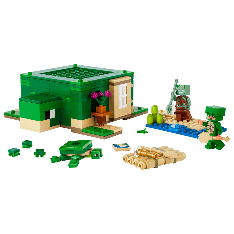 Minecraft The Turtle Beach House Regular Set | Minecraft Merch