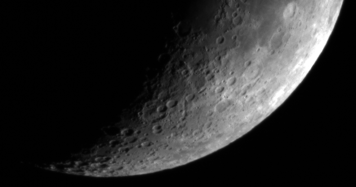 Our first pictures of the moon