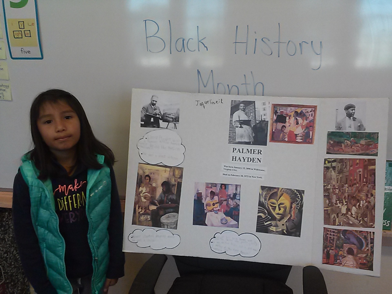 First Grade Adventurers: Black History Month Project Presentations!