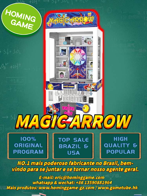 NO.1 Top Sale Brazil & USA Magic Arrow Arcade Game Machine,100% ...