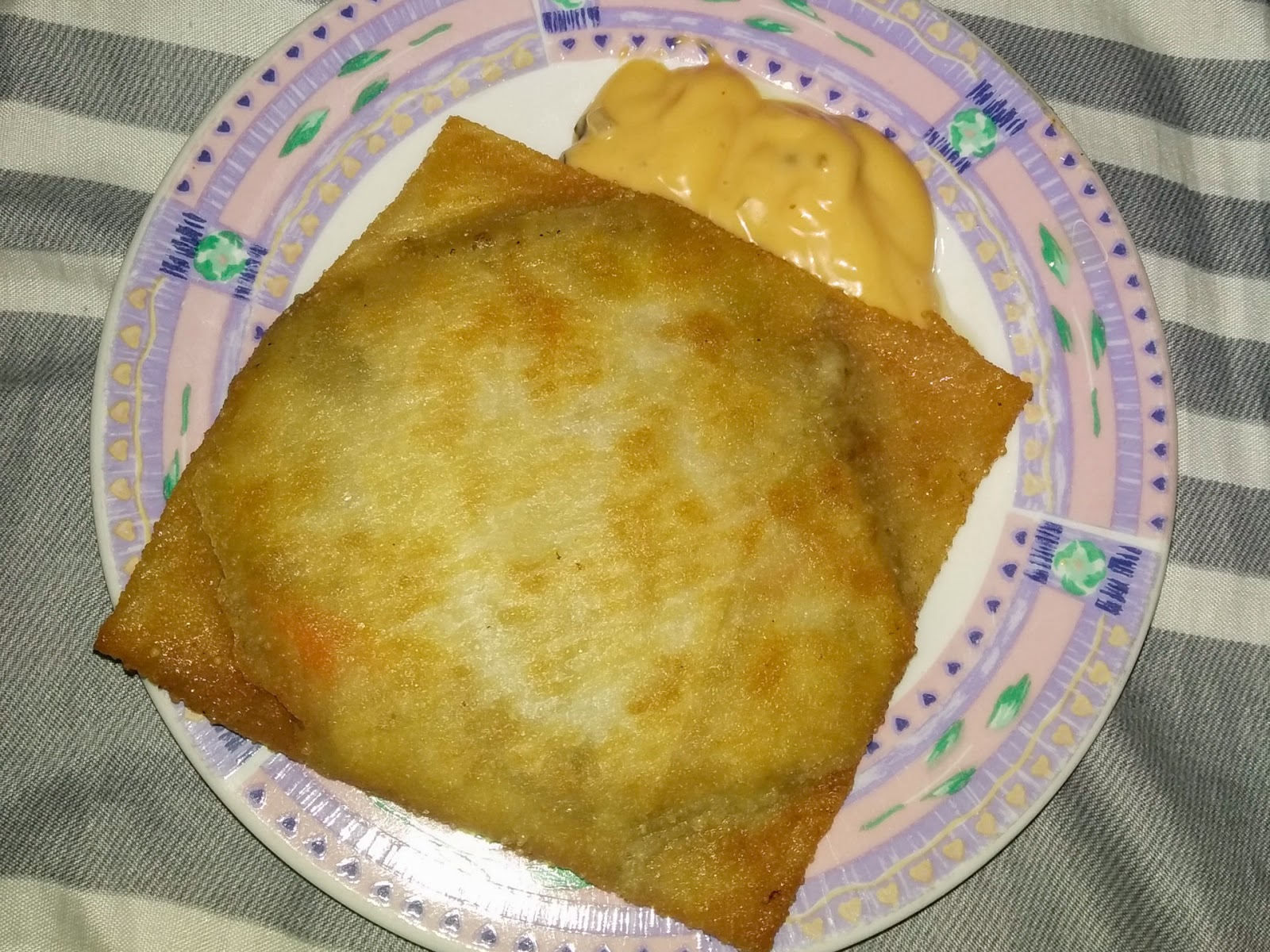 RESEPI : POPIA CARBONARA DAGING