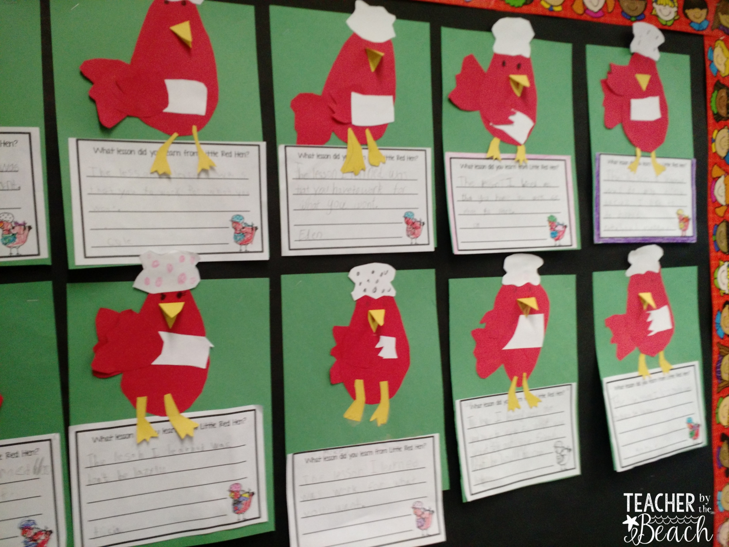 Little Red Hen Week - Teacher by the Beach