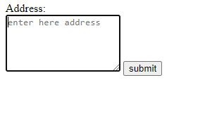 Forms in HTML ( Textarea Tag)