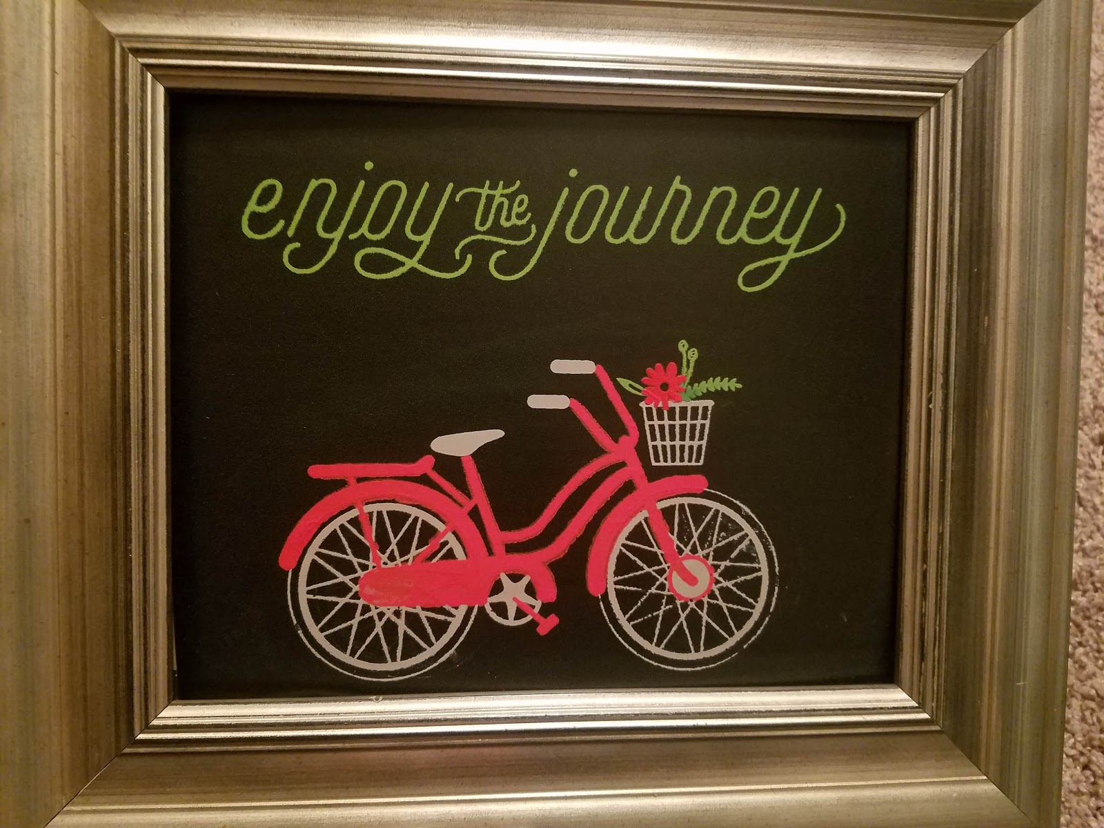 I Want to Chalk my Bicycle – Kiy’s Craftroom