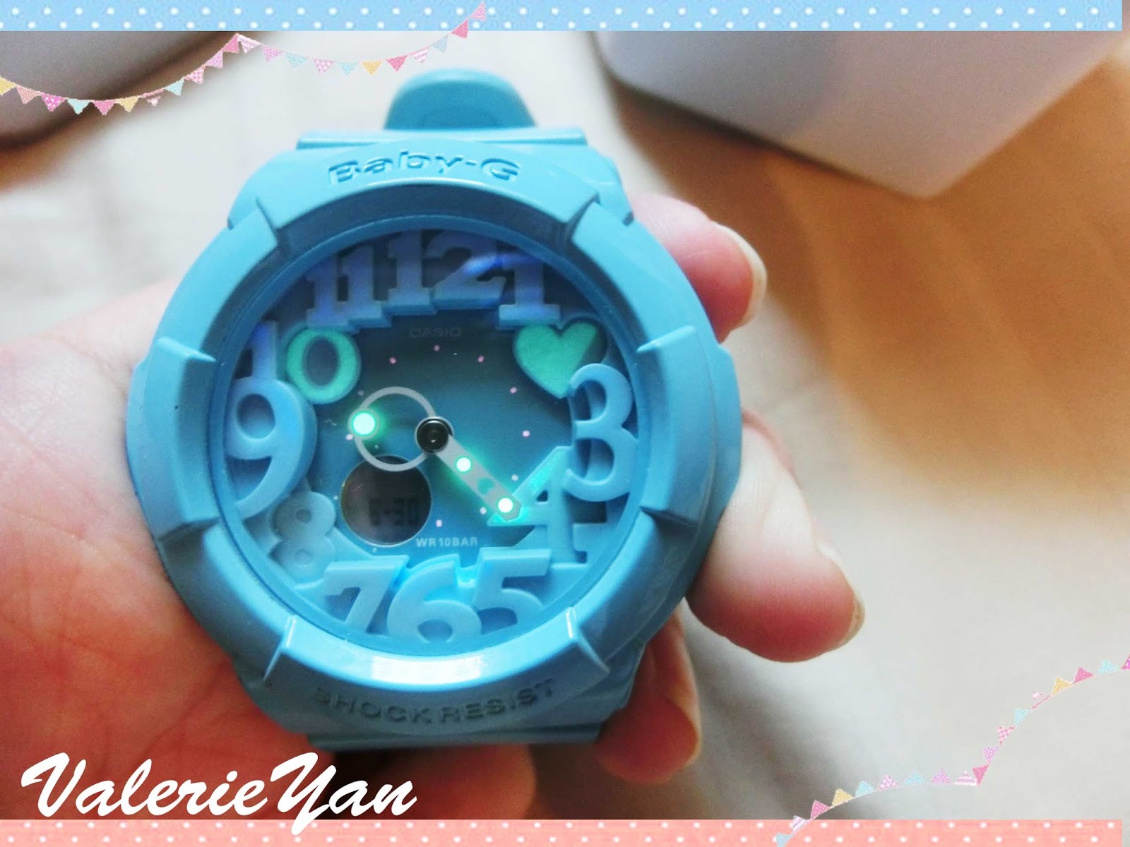 everything about life: G-factory Baby-G model BGA130 in Pastel Blue and ...