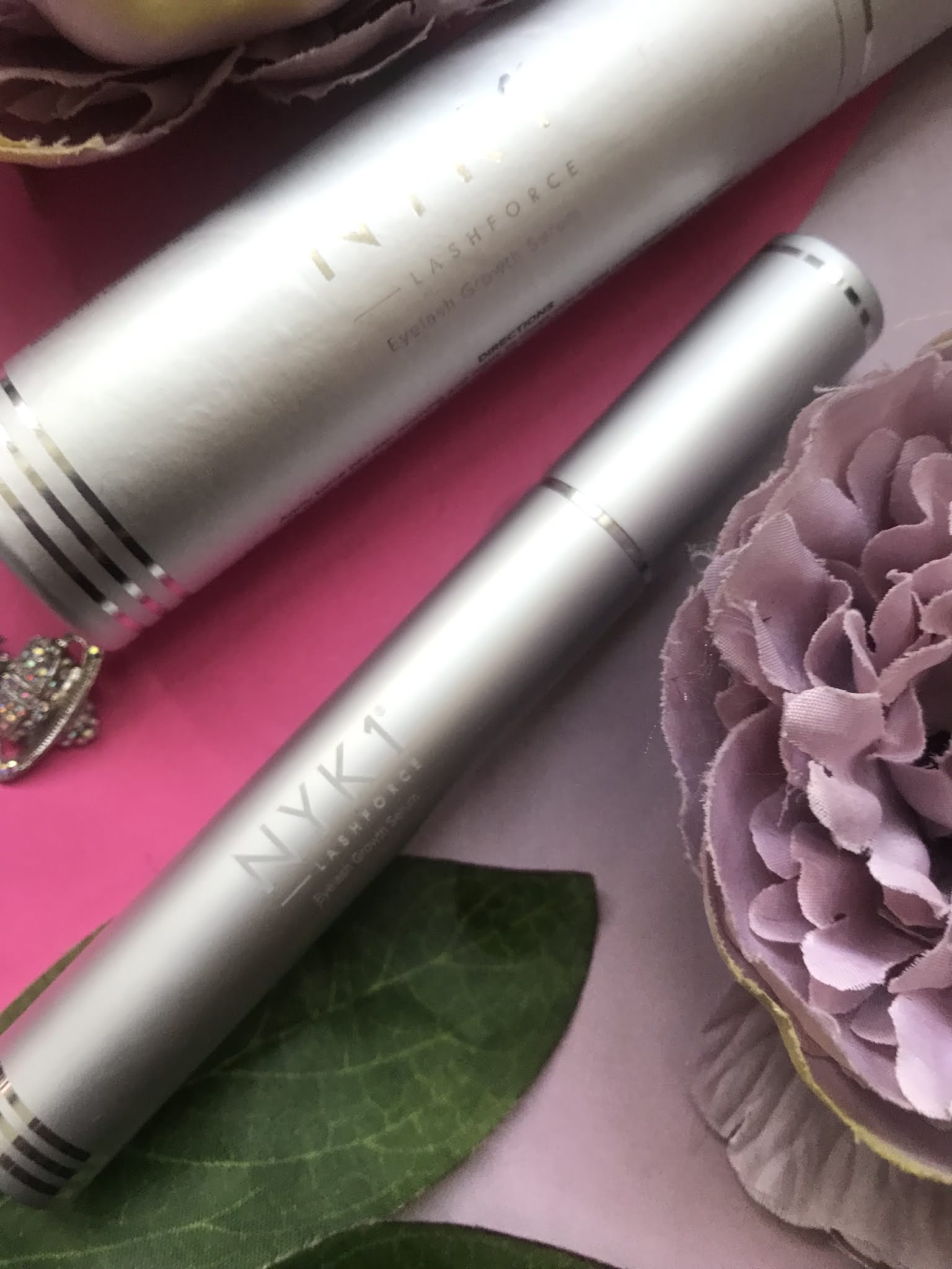 Nyk1 Lash Force Eyelash Growth Serum With Before And After Shots