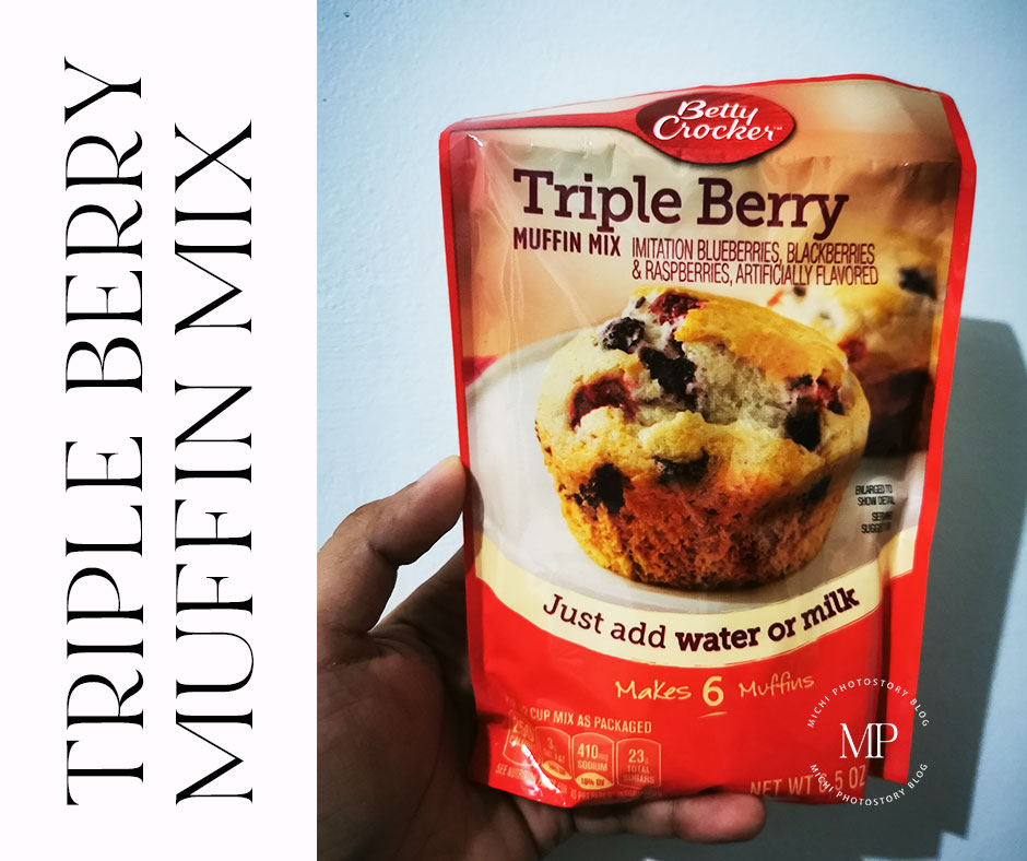 Michi Photostory: Betty Crocker Triple Berry Muffin Mix