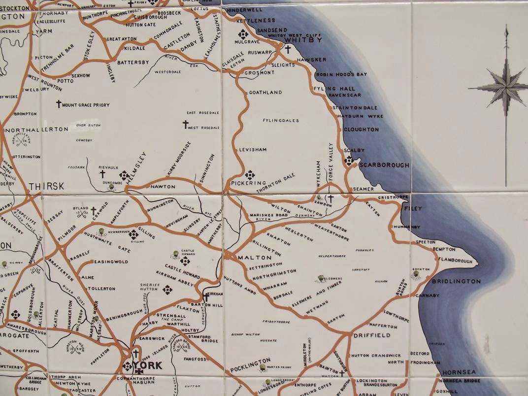Steam Memories: North Yorks Moors Railway tile map