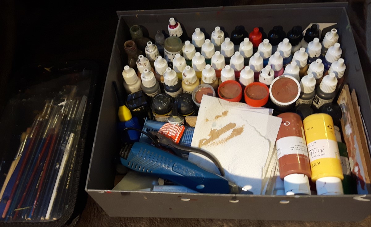Too Much Lead: On painting Set-ups