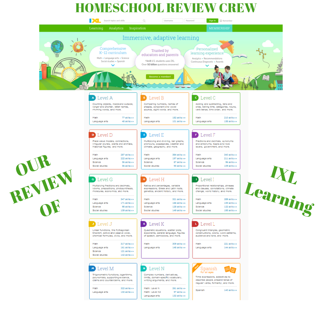 LET'S GET REAL: HOMESCHOOL REVIEW CREW : OUR REVIEW OF IXL