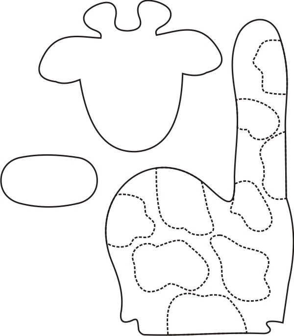 Moldes de feltro para imprimir - Ver e Fazer