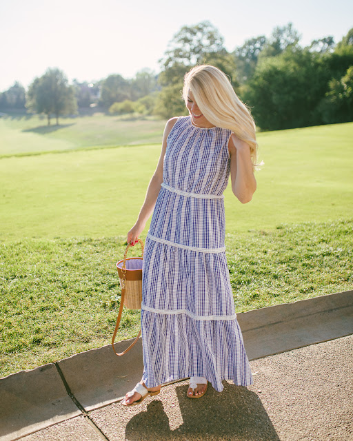 Summer Wind: Blue Summer Sundress
