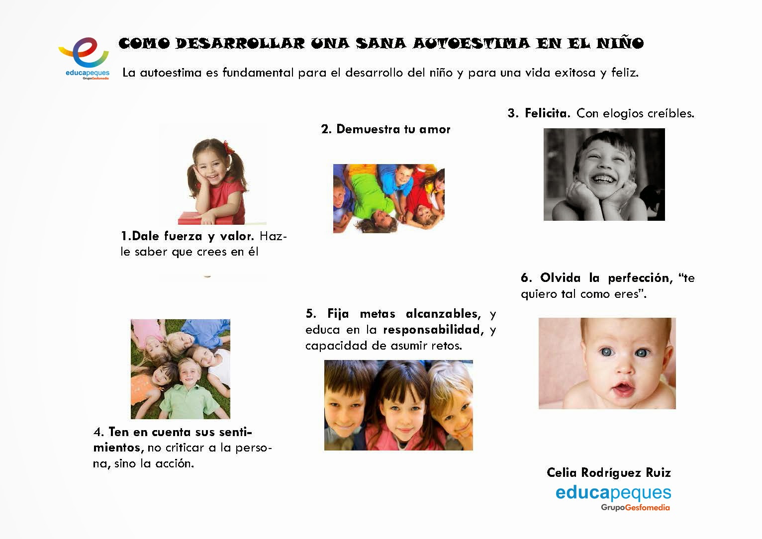 LA AUTOESTIMA DE NUEST@S HIJ@S