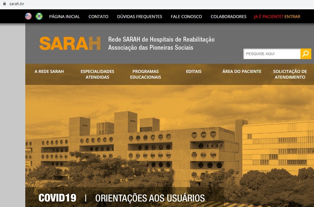 Deputado Coronel Chrisóstomo envia recursos à Rede Sarah Kubitschek ...