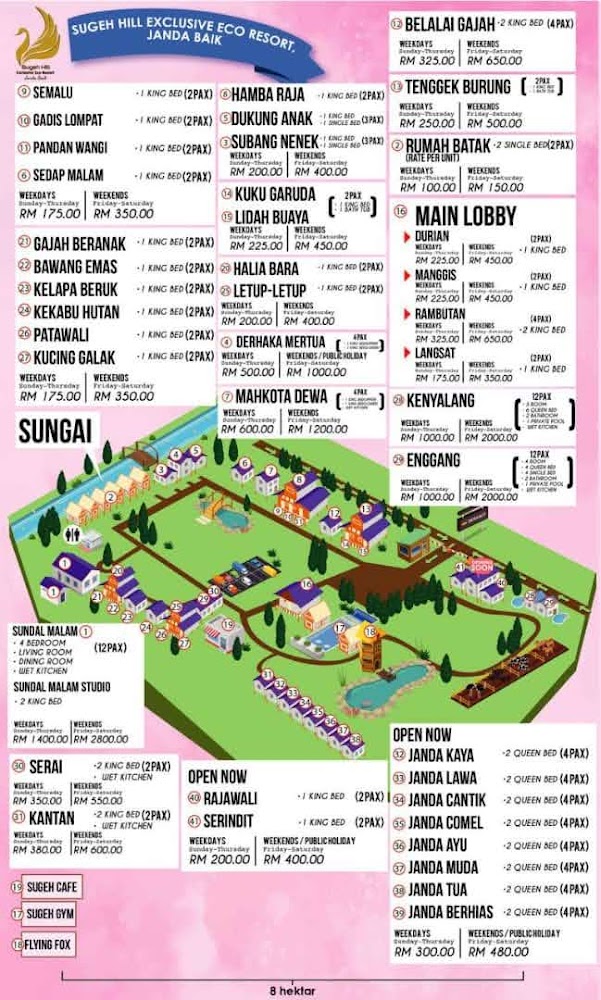 Sugeh Hill Exclusive Eco Resort Janda Baik