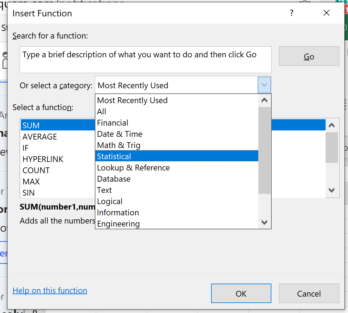HodentekHelp: How do you work with statistics in Microsoft Excel?