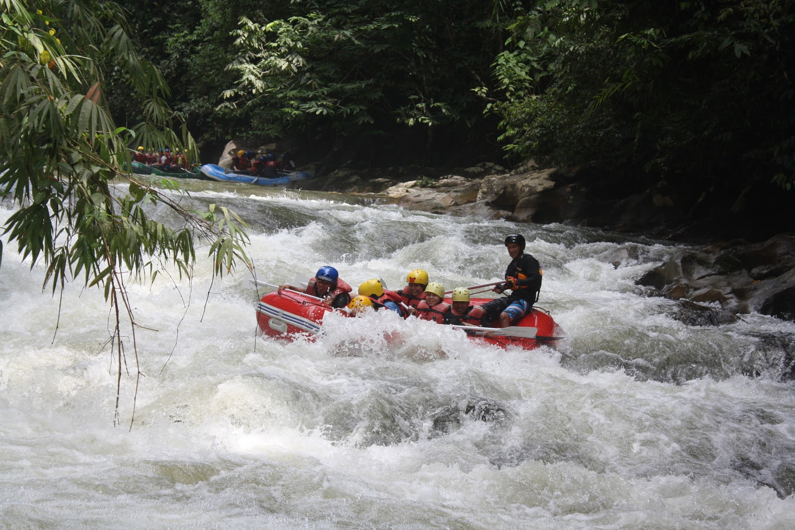 The True Colors: Water Rafting @ Adeline's Villa Gopeng