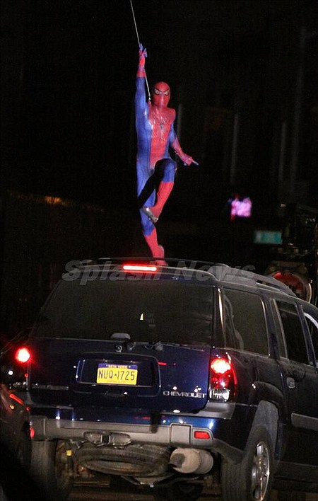 Movie News: The Amazing Spider-Man Stunt Scene Photos