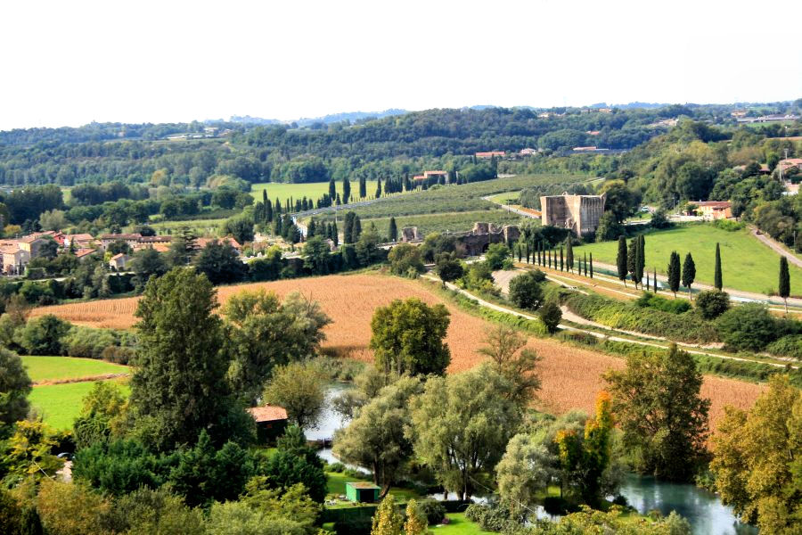 A day in Borghetto, Italy