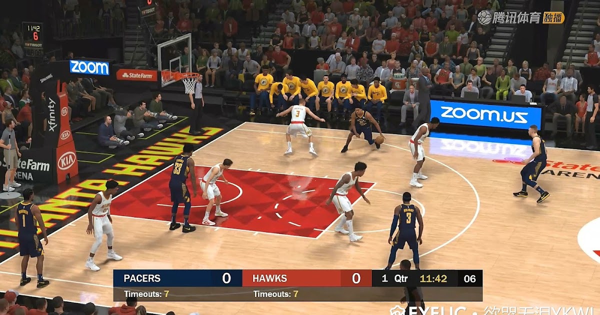 NBA 2K20 Realism Graphic Mod Atlanta Hawks Arena by Looyh - Shuajota ...