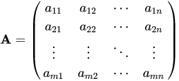 MATRICES: Introducción Matrices