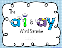 Teachers R US: Splat Triple Consonant Blend Word Scramble