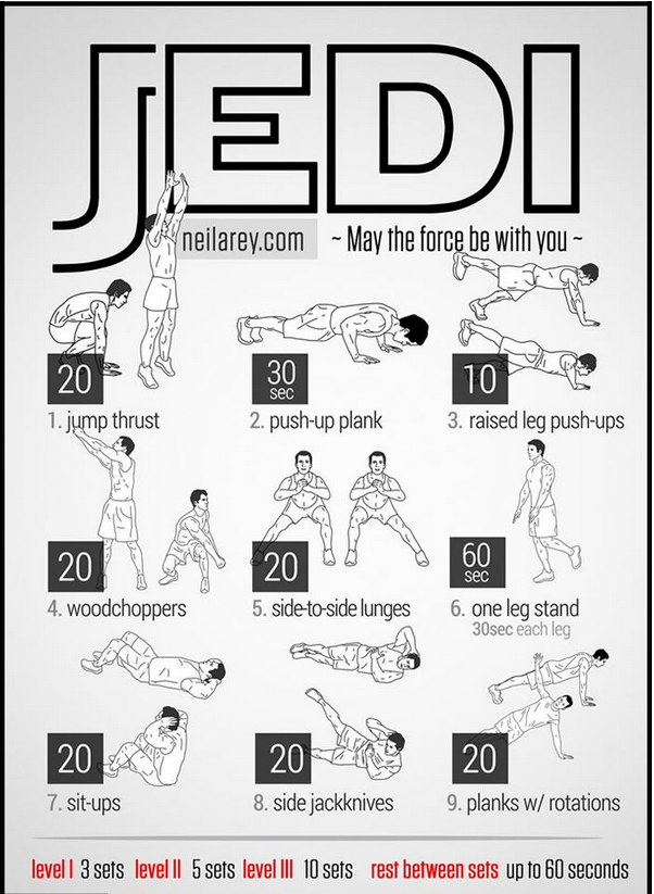 The Star Wars Culture: Star Wars Workout.