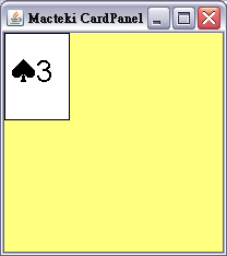 Macteki Guide on Java Programming: How to display a deck of playing ...