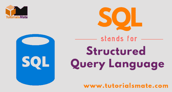 SQL Full Form: What is the full form of SQL? - TutorialsMate