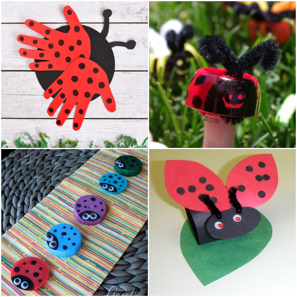20 Super Cute Ladybird Crafts For Kids