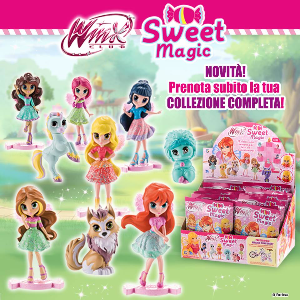 Reserva tus figuras Winx Club Sweet Magic en Italia ~ My Winx Club ...