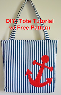 Salty Treasures : DIY Tote Tutorial