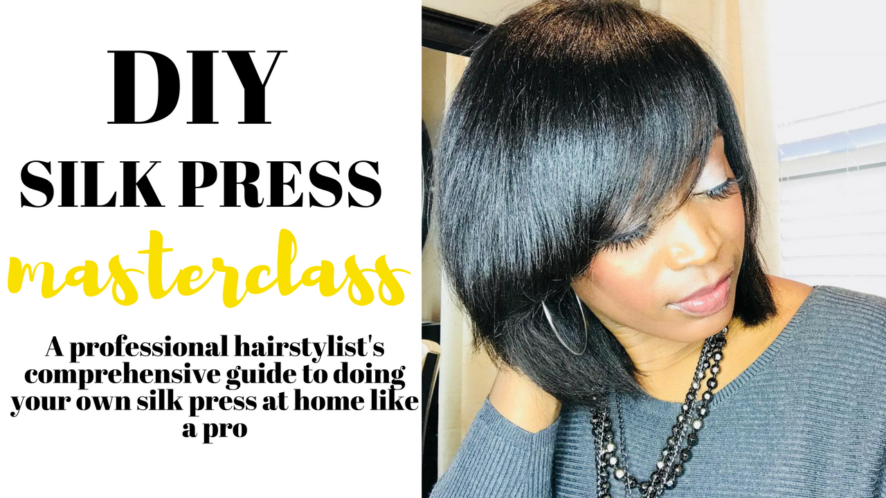 What Is A Silk Press? | LaToya Jones