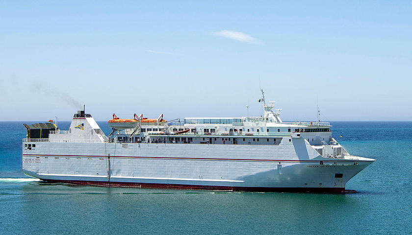 FERRYBALEAR: Pruebas de Mar para el "Volcán de Tauce" que ya se ...