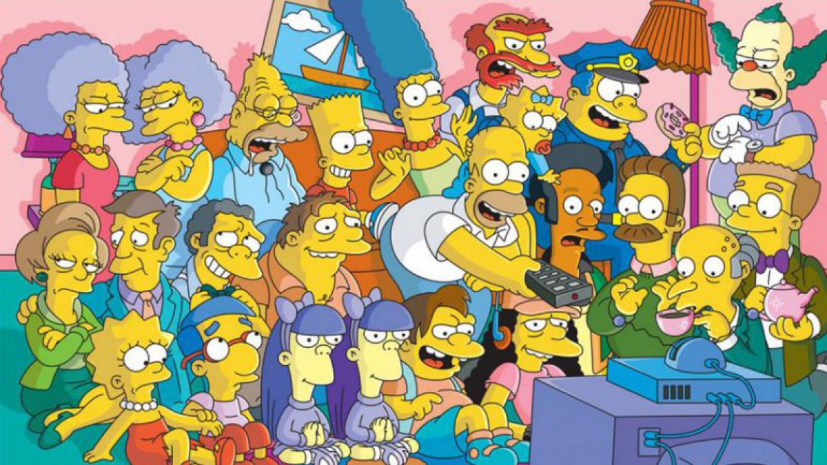 Es Asombroso: La familia más conocida de la tv. "Los Simpson".