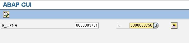 SAP ABAP 4 Tutorial: Classical Interactive with Push Button