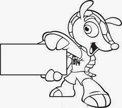 Fuleco para colorir ~ Atividades