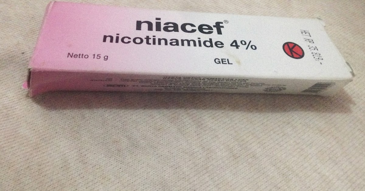 askfijarrr: obat jerawat paling ampuh (Niacef nicotinamide 4% gel)